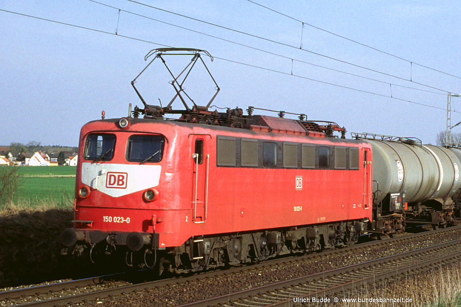 Die Bundesbahnzeit - Bauartunterschiede Baureihe 150