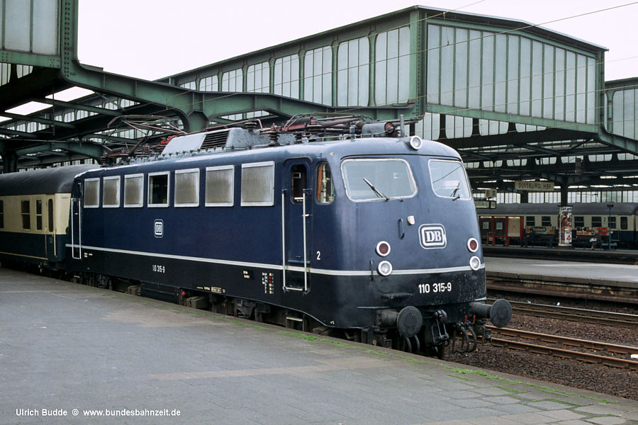 Die Bundesbahnzeit - Baureihe 110.1