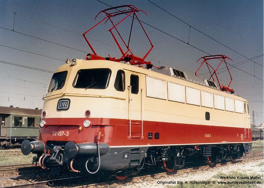 Die Bundesbahnzeit - Baureihe 112