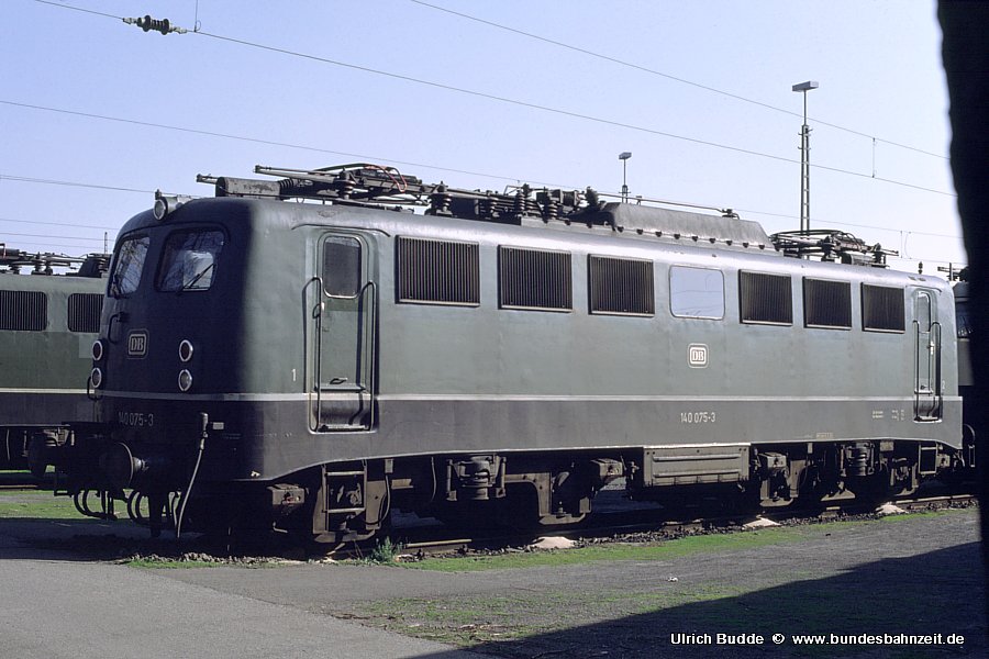 Die Bundesbahnzeit - Baureihe 139, 140