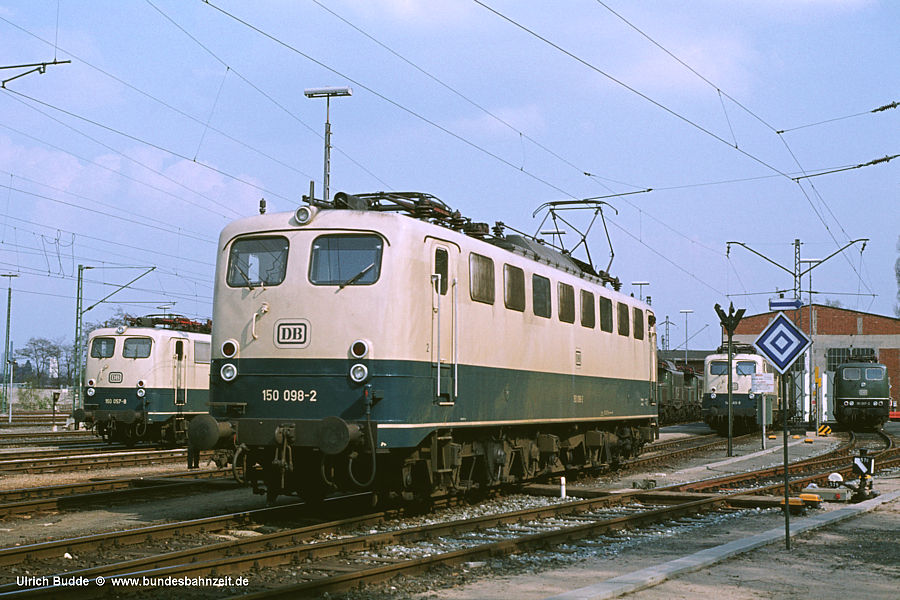 Die Bundesbahnzeit - Baureihe 150