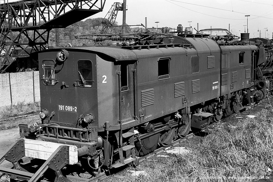 Die Bundesbahnzeit - Altbau E-Lok im Revier – Die Heuwender der ...