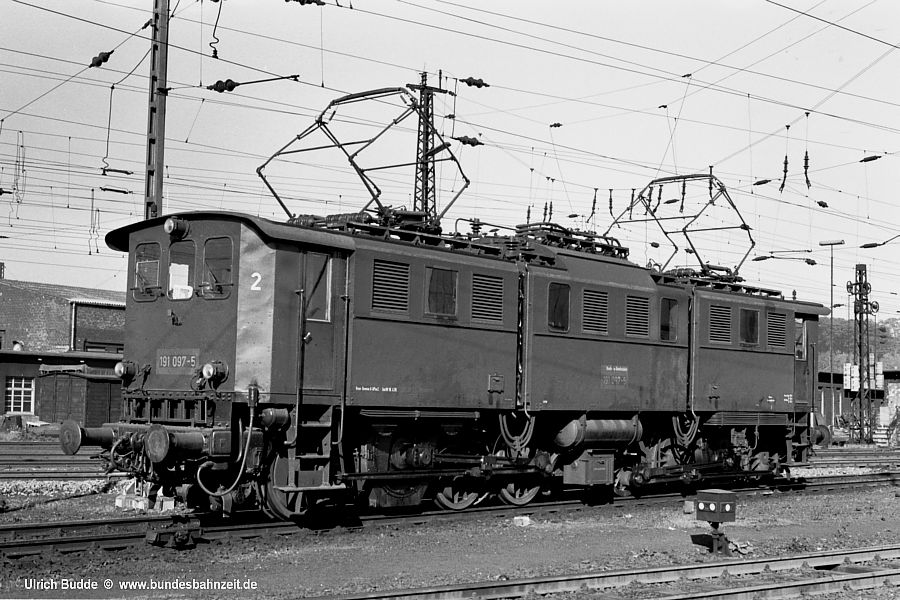 Die Bundesbahnzeit - Altbau E-Lok im Revier – Die Heuwender der ...