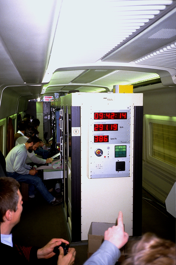 Die Bundesbahnzeit - 400 km/h - die Rekordfahrten des ICE/V im April 1988