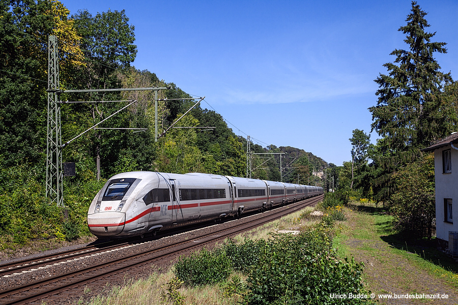 Die Bundesbahnzeit - ICE-Umleiter und Laugenzüge auf der Nord-Süd Strecke
