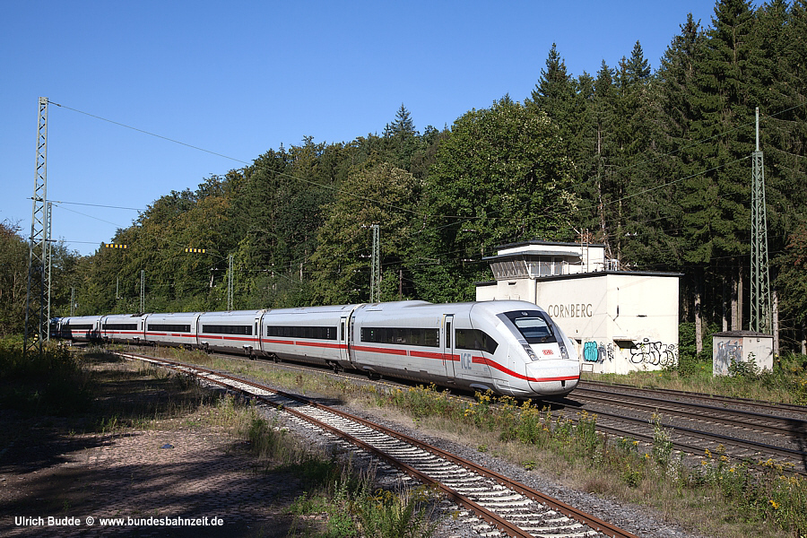 Die Bundesbahnzeit - ICE-Umleiter und Laugenzüge auf der Nord-Süd Strecke
