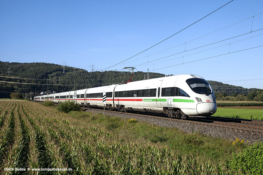 Die Bundesbahnzeit - ICE-Umleiter und Laugenzüge auf der Nord-Süd Strecke