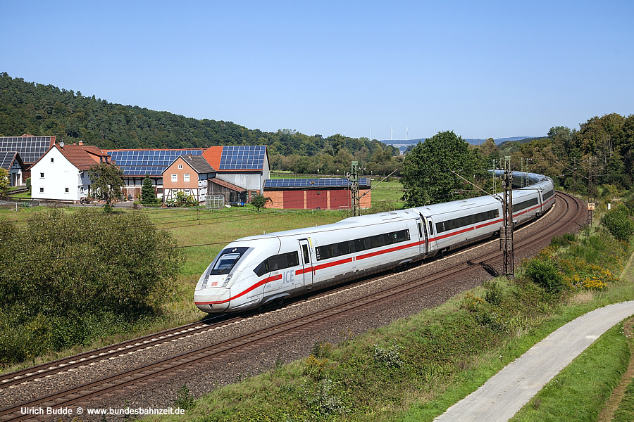 Die Bundesbahnzeit - ICE-Umleiter und Laugenzüge auf der Nord-Süd Strecke