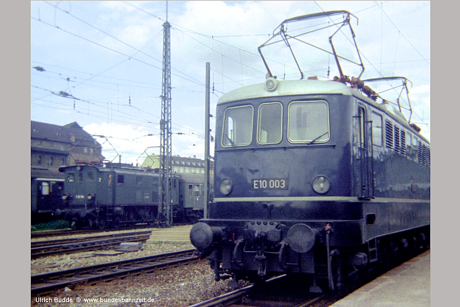 Die Bundesbahnzeit - E10.0 – die Prototypen