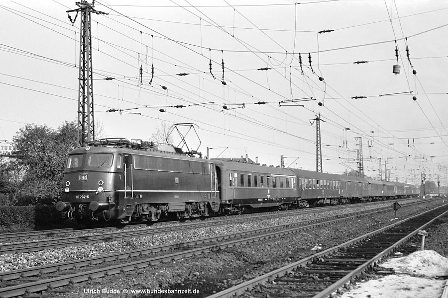 Die Bundesbahnzeit - E10.1 – DIE Schnellzuglok der Bundesbahnzeit