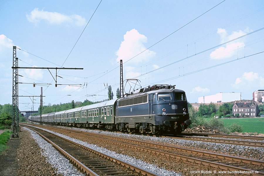 Die Bundesbahnzeit - E10.1 – DIE Schnellzuglok der Bundesbahnzeit