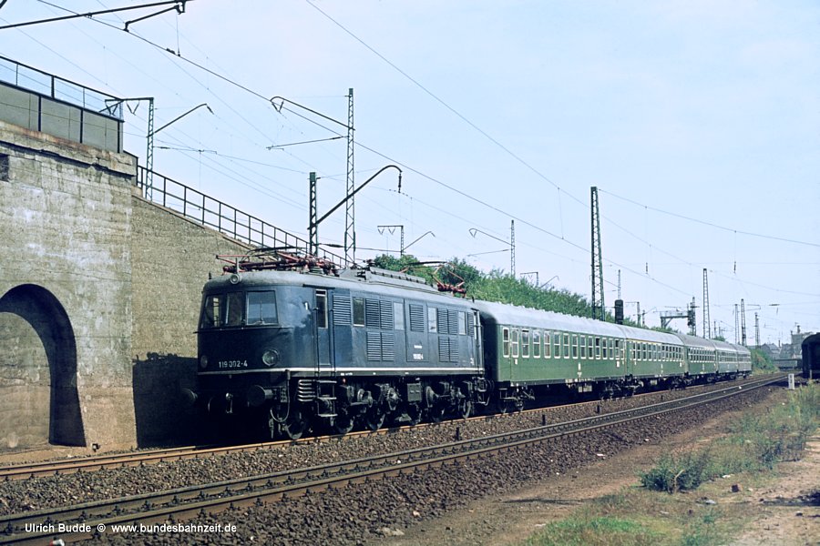 Die Bundesbahnzeit - E19 – die Nürnberger Edelhirsche