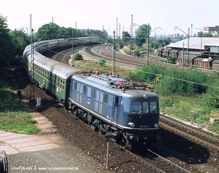 Die Bundesbahnzeit - E19 – die Nürnberger Edelhirsche