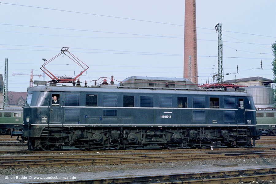 Die Bundesbahnzeit - E19 – die Nürnberger Edelhirsche