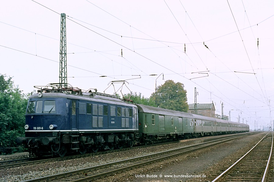 Die Bundesbahnzeit - E19 – die Nürnberger Edelhirsche