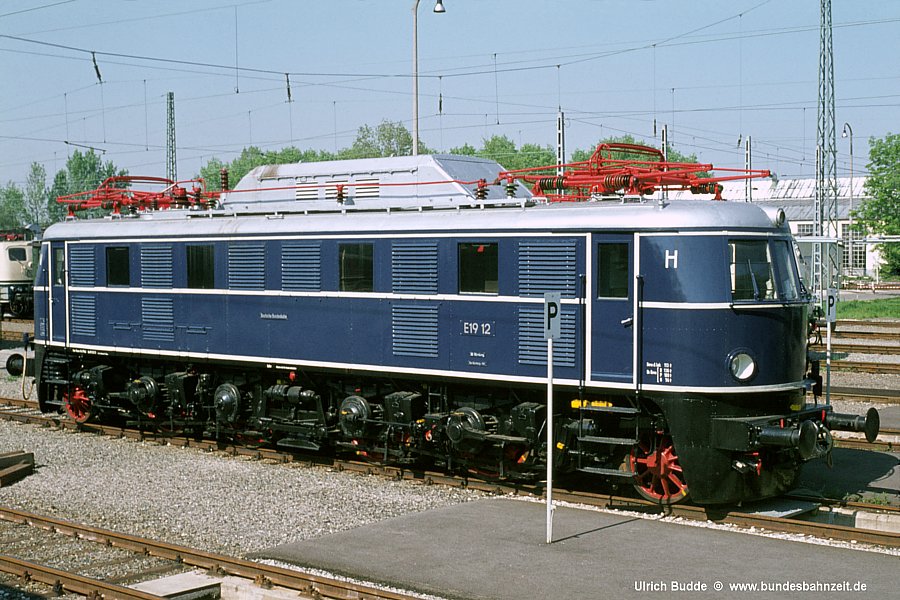 Die Bundesbahnzeit - E19 – die Nürnberger Edelhirsche