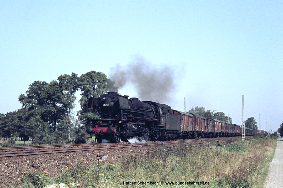 Die Bundesbahnzeit - Dampfbetrieb auf der Rollbahn