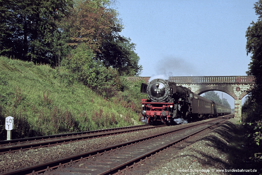 Die Bundesbahnzeit - Dampfbetrieb auf der Rollbahn