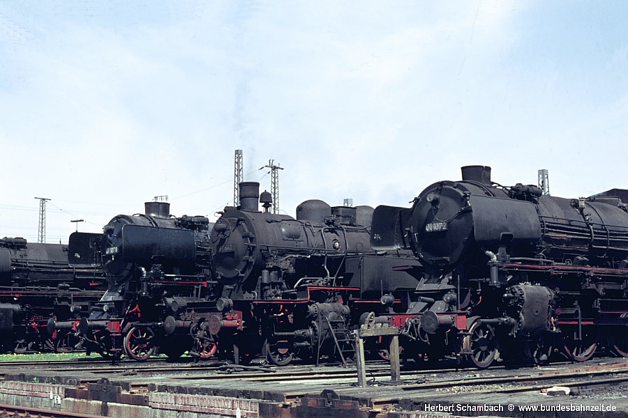 Die Bundesbahnzeit - Dampfbetrieb auf der Rollbahn