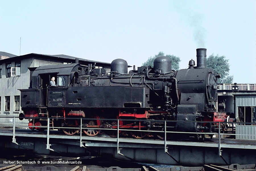 Die Bundesbahnzeit - Dampfbetrieb auf der Rollbahn