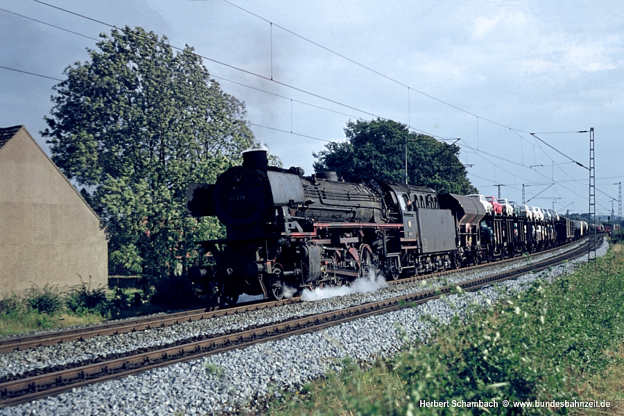 Die Bundesbahnzeit - Dampfbetrieb auf der Rollbahn