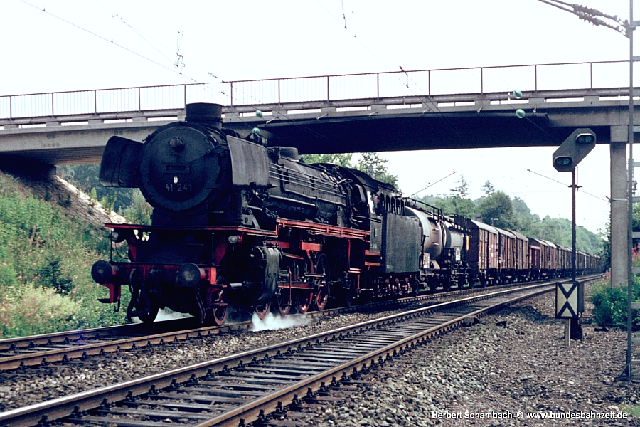 Die Bundesbahnzeit - Dampfbetrieb auf der Rollbahn