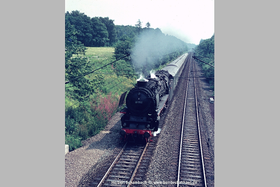 Die Bundesbahnzeit - Dampfbetrieb auf der Rollbahn