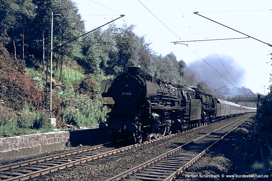 Die Bundesbahnzeit - Dampfbetrieb auf der Rollbahn