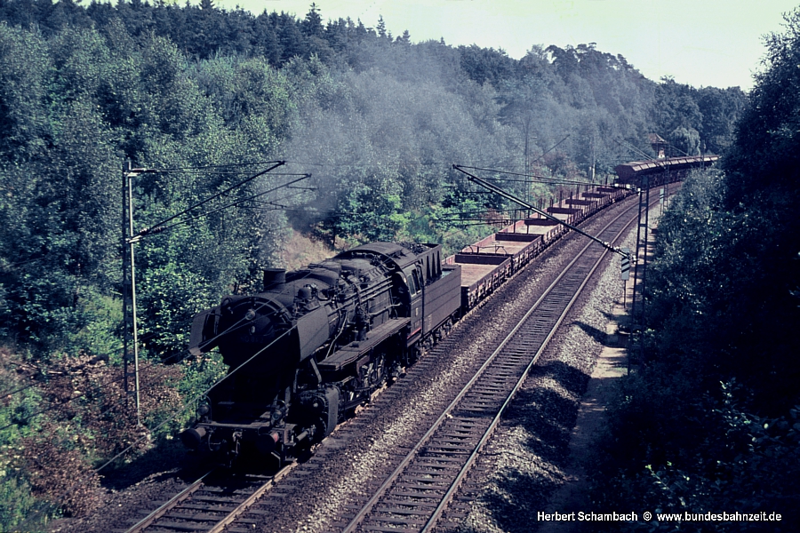 Die Bundesbahnzeit - Dampfbetrieb auf der Rollbahn