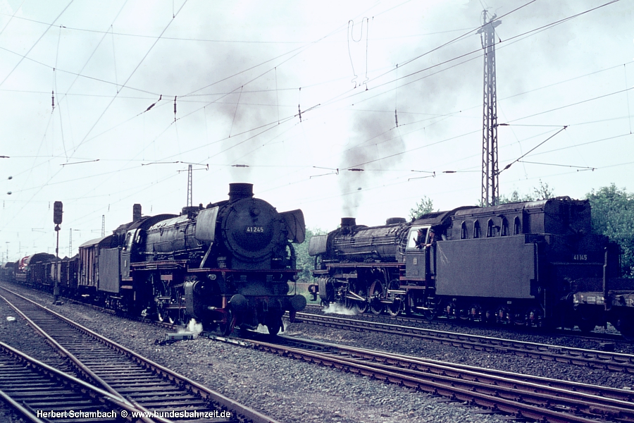 Die Bundesbahnzeit - Dampfbetrieb auf der Rollbahn