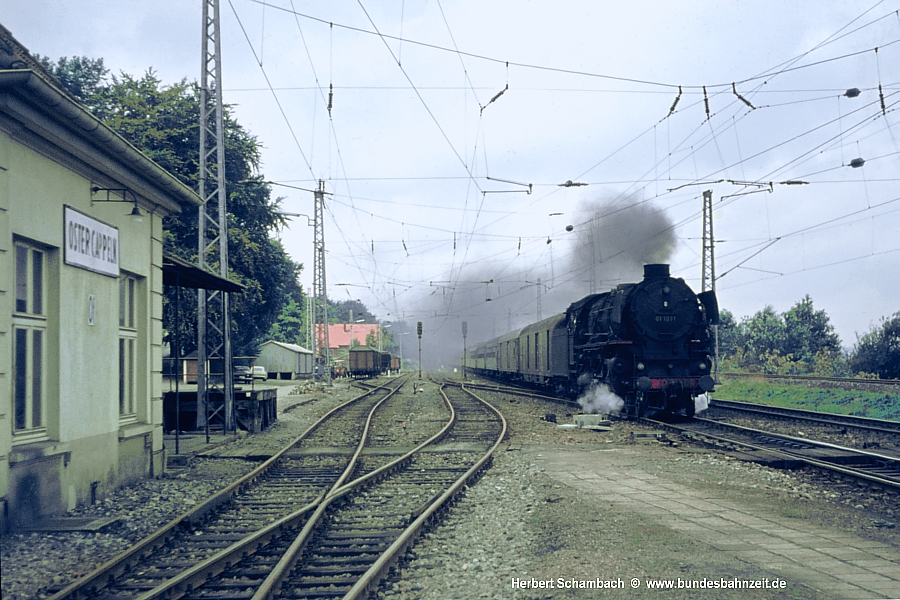Die Bundesbahnzeit - Dampfbetrieb auf der Rollbahn