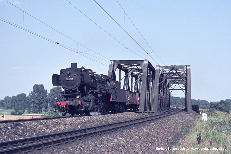 Die Bundesbahnzeit - Dampfbetrieb auf der Rollbahn